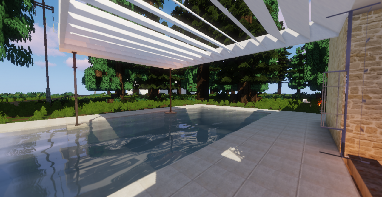 Shade | A Contemporary House Minecraft Map