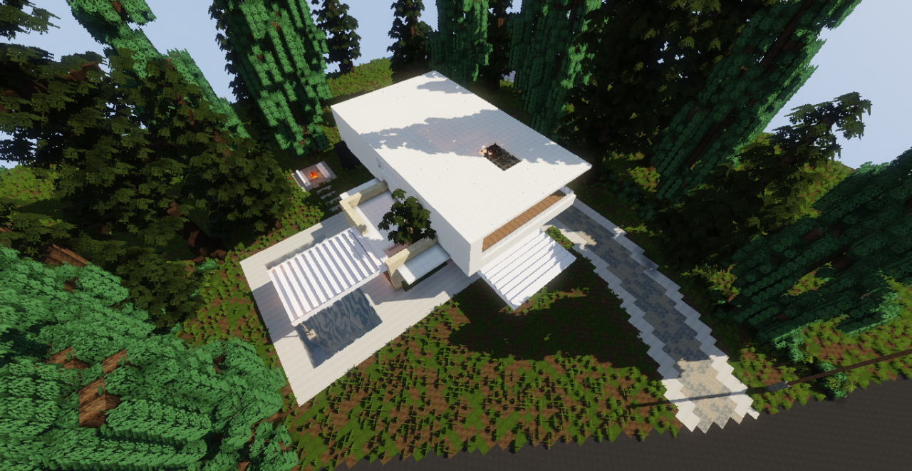 Shade | A Contemporary House Minecraft Map