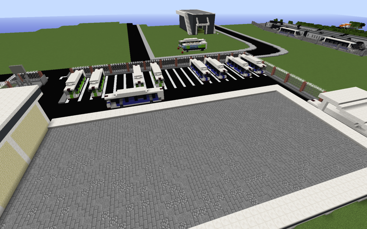 Bus Depot Minecraft Map