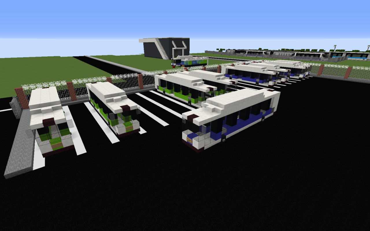 Bus Depot Minecraft Map