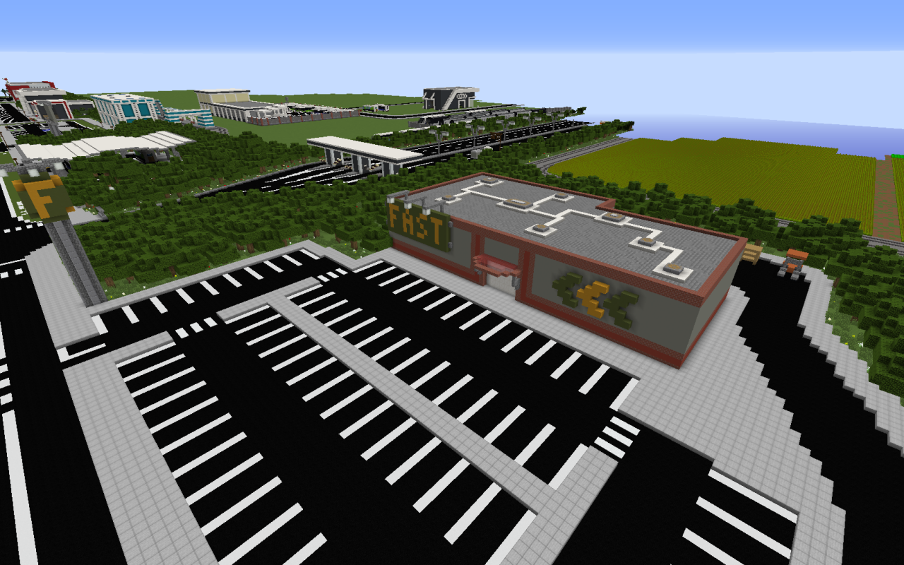 Small Supermarket Minecraft Map