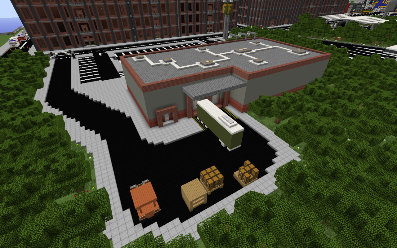 Small Supermarket Minecraft Map