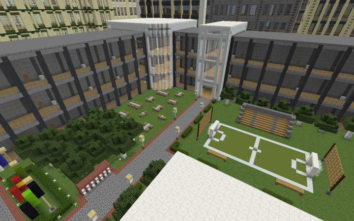 [Modern] Lycée / HighSchool Minecraft Map