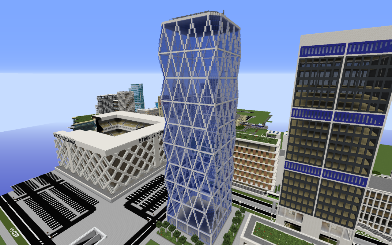 [Modern] Building 45 Minecraft Map