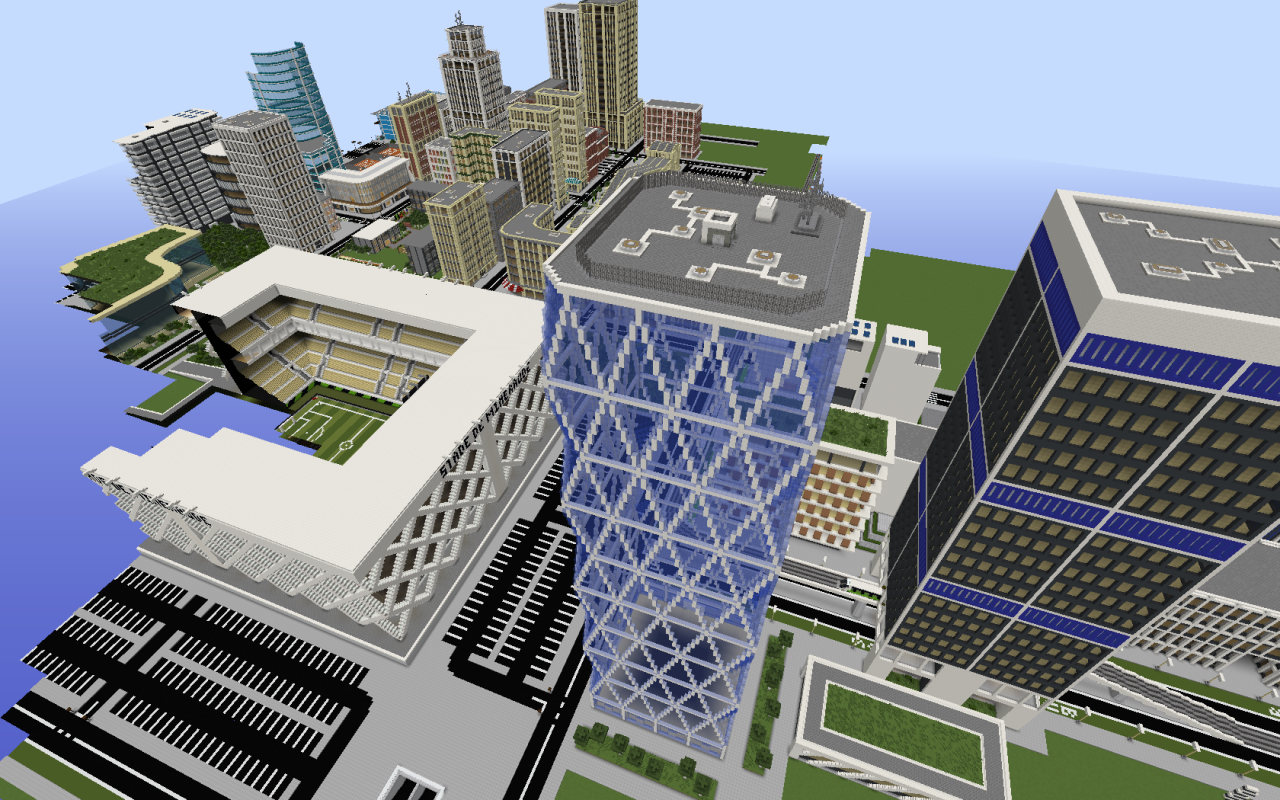 [Modern] Building 45 Minecraft Map