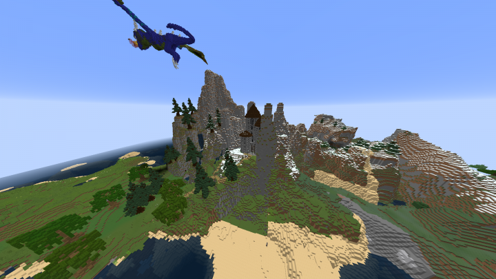 Dragon Castle Minecraft Map