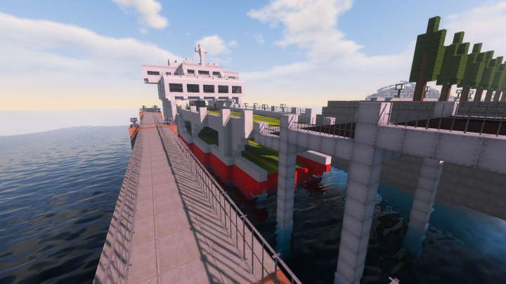 Ferry Boat Minecraft Map