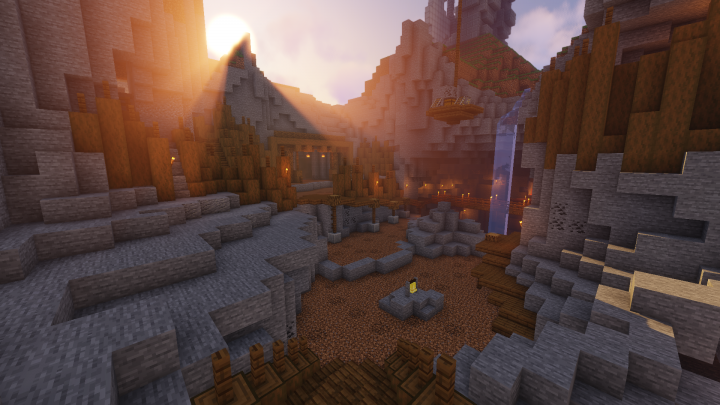 Medieval mine/quarry Minecraft Map