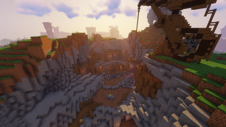 Medieval mine/quarry Minecraft Map