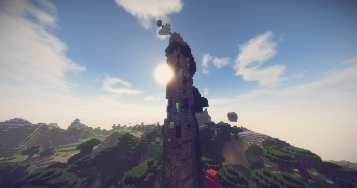 Broken Tower Parkour Course Minecraft Map