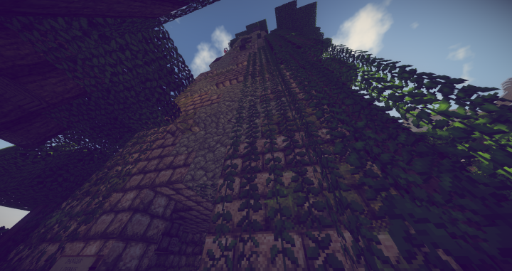 Broken Tower Parkour Course Minecraft Map