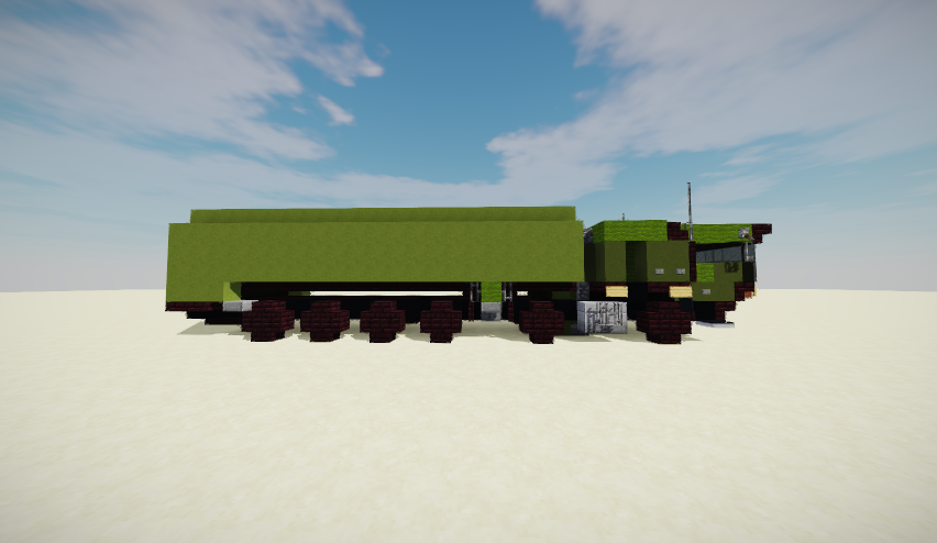 MZKT-79291 - Heavy Utility Truck Minecraft Map