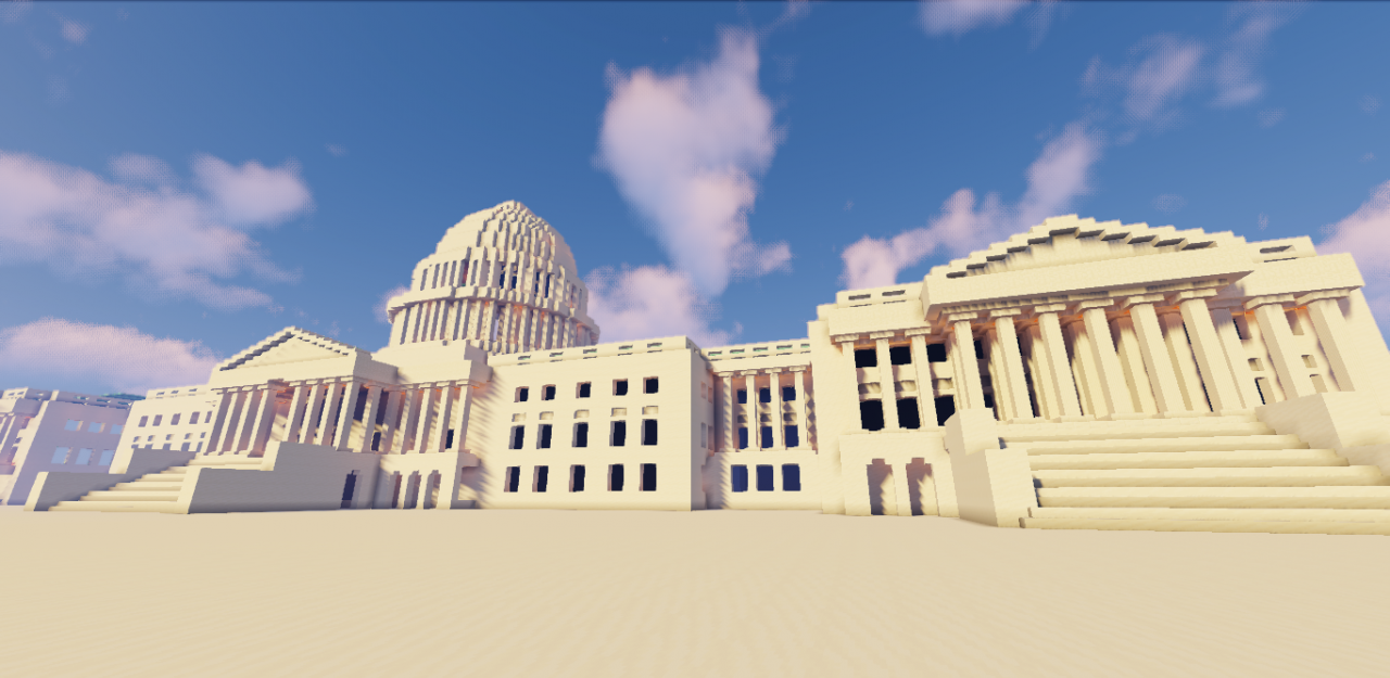 United States Capitol Building Minecraft Map