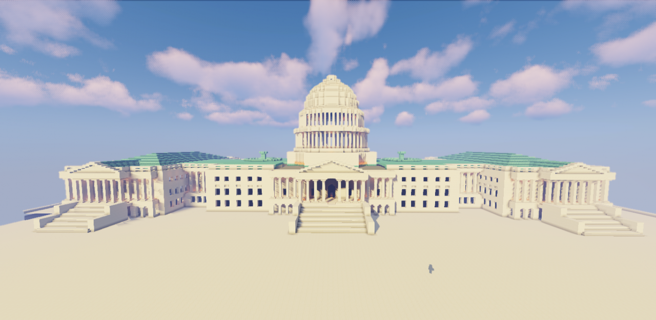 United States Capitol Building Minecraft Map