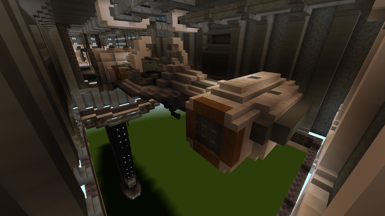 MC75 star cruiser (Star Wars: Rogue One) Minecraft Map