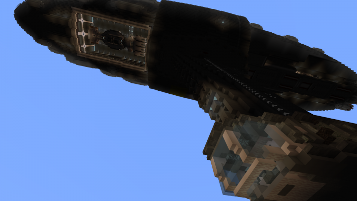 MC75 star cruiser (Star Wars: Rogue One) Minecraft Map