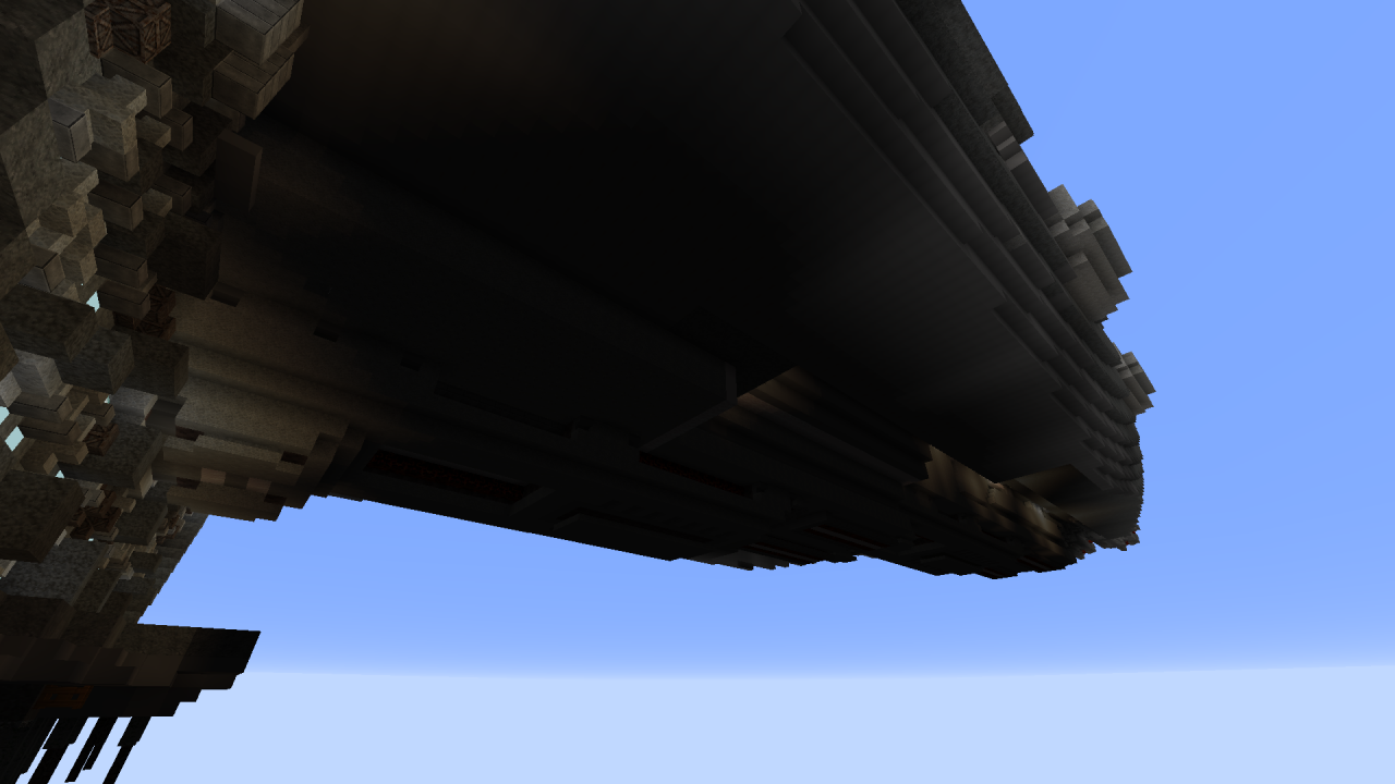 MC75 star cruiser (Star Wars: Rogue One) Minecraft Map