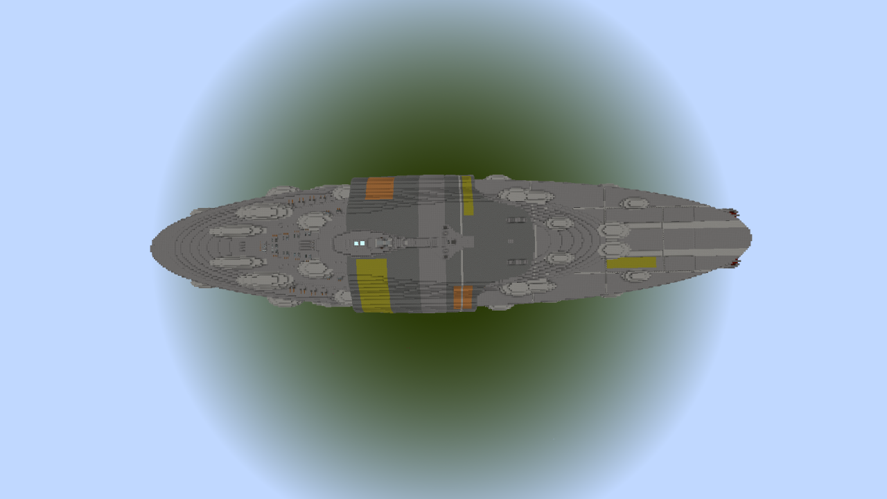 MC75 star cruiser (Star Wars: Rogue One) Minecraft Map