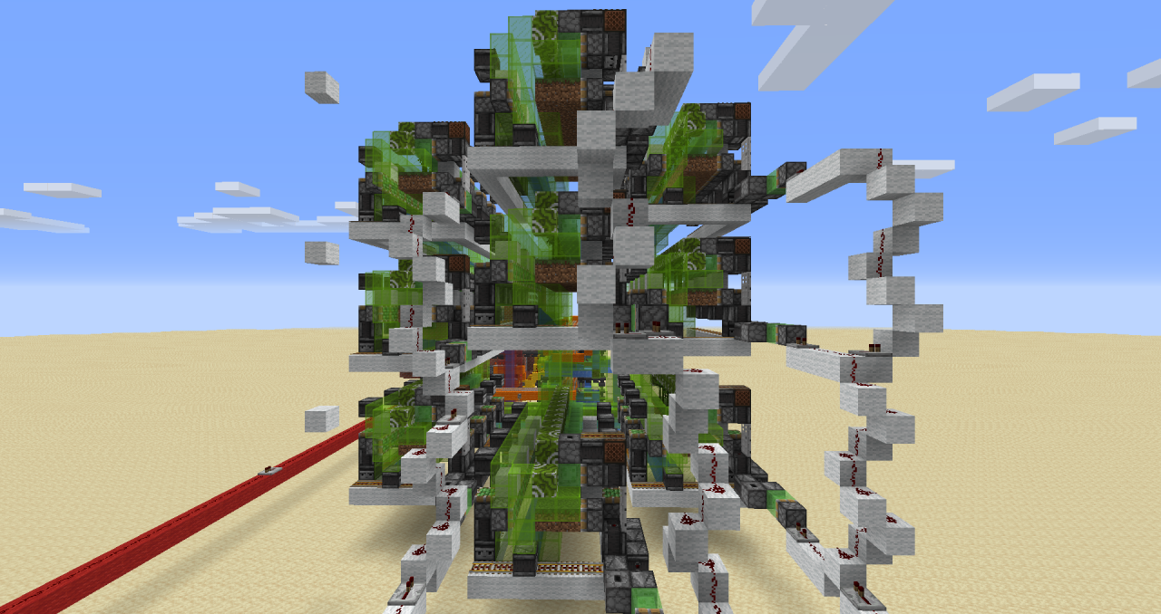 Ultimate Redstone Furnace 𝓞𝓕 𝓓𝓞𝓞𝓜 Minecraft Map