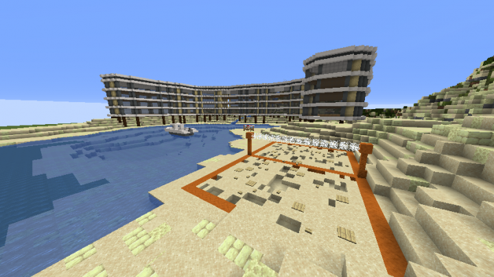 Summer Beach Resort! Minecraft Map