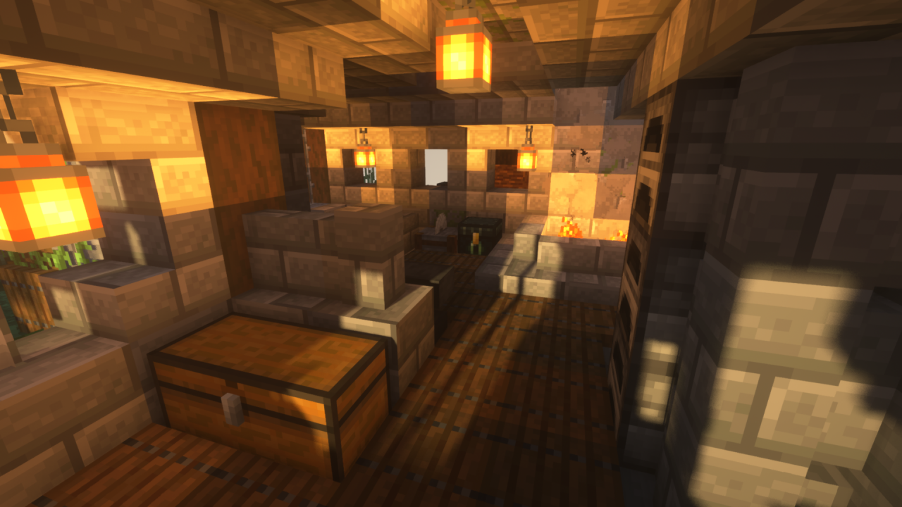 Smithery + Lake Minecraft Map