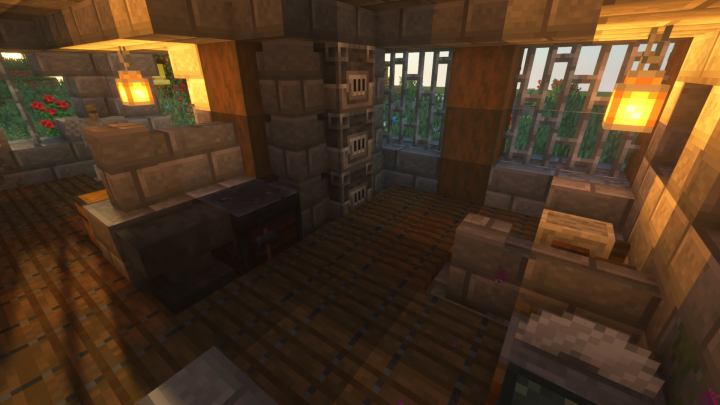 Smithery + Lake Minecraft Map