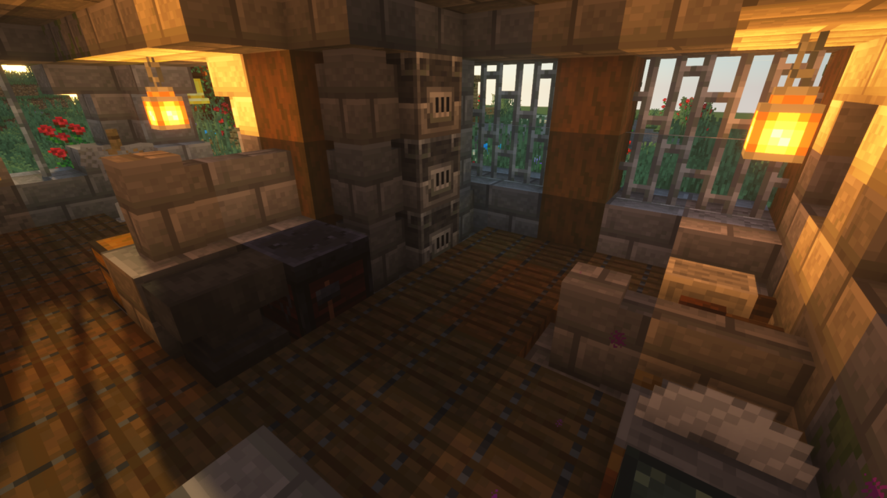 Smithery + Lake Minecraft Map