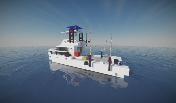 Fishing vessel Minecraft Map