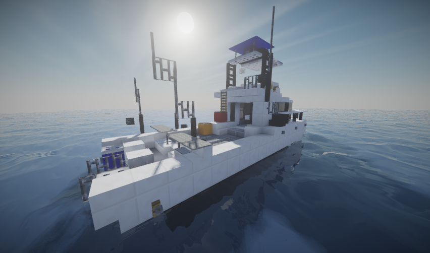 Fishing vessel Minecraft Map