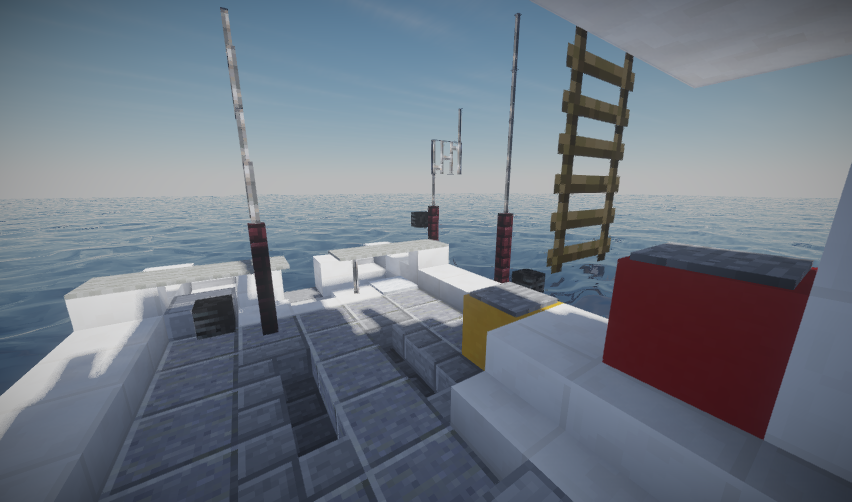 Fishing vessel Minecraft Map