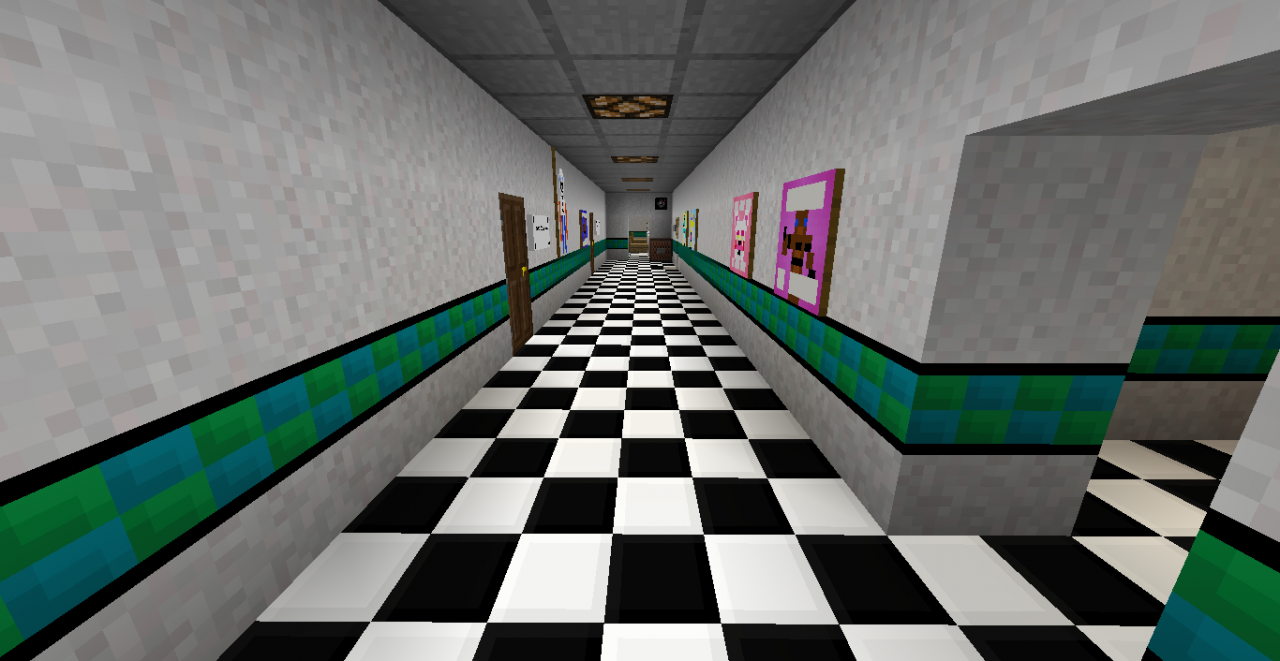 Samgladiator's FNaF 2 Map Minecraft Map
