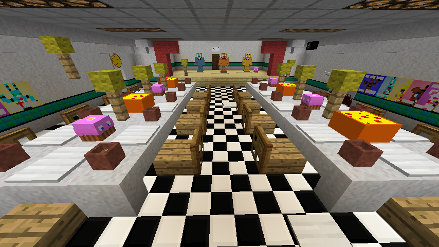 Samgladiator's FNaF 2 Map Minecraft Map