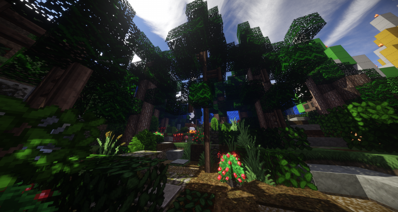 Photos of Moonwell Sanctuary Traiders Hub Minecraft Map