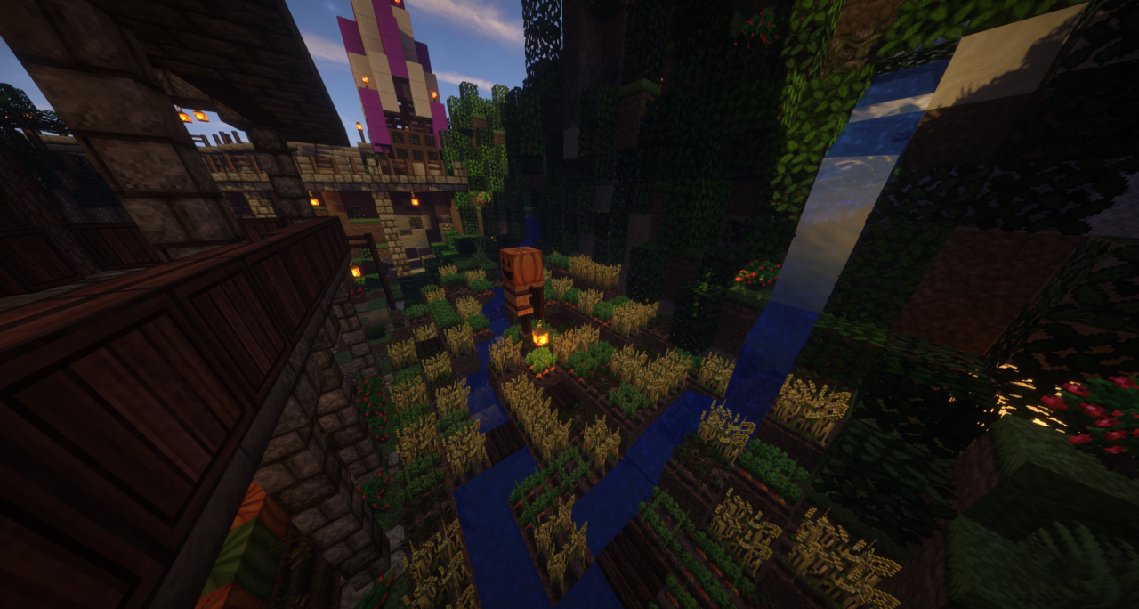 Photos of Moonwell Sanctuary Traiders Hub Minecraft Map