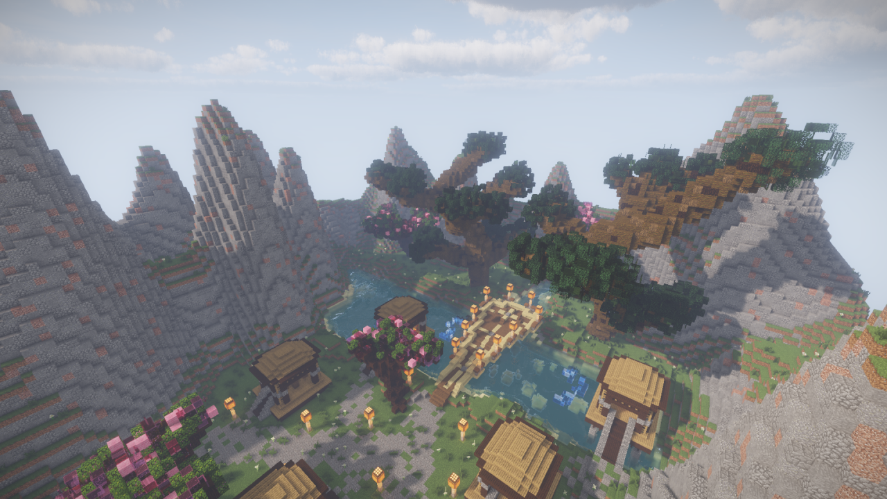 Creative plots spawn Minecraft Map