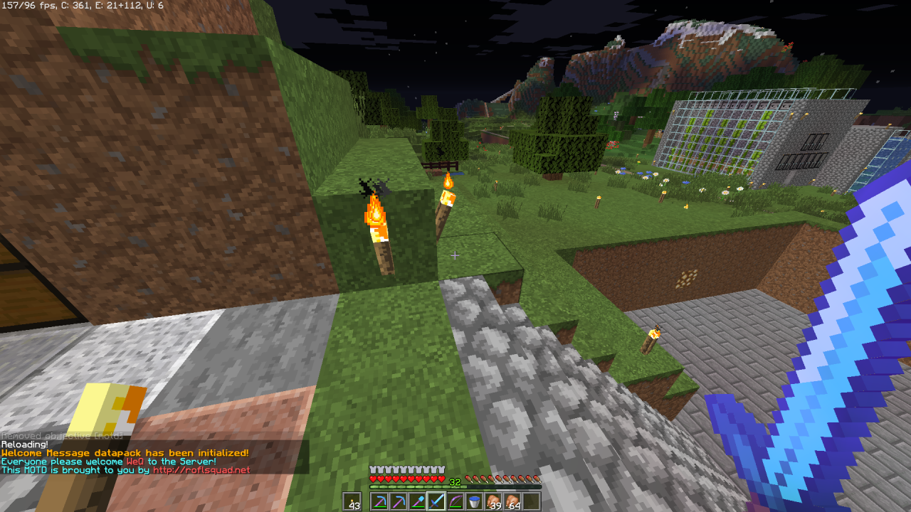 Welcome Messages Minecraft Data Pack