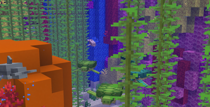 Aquatic Puzzle Minecraft Texture Pack