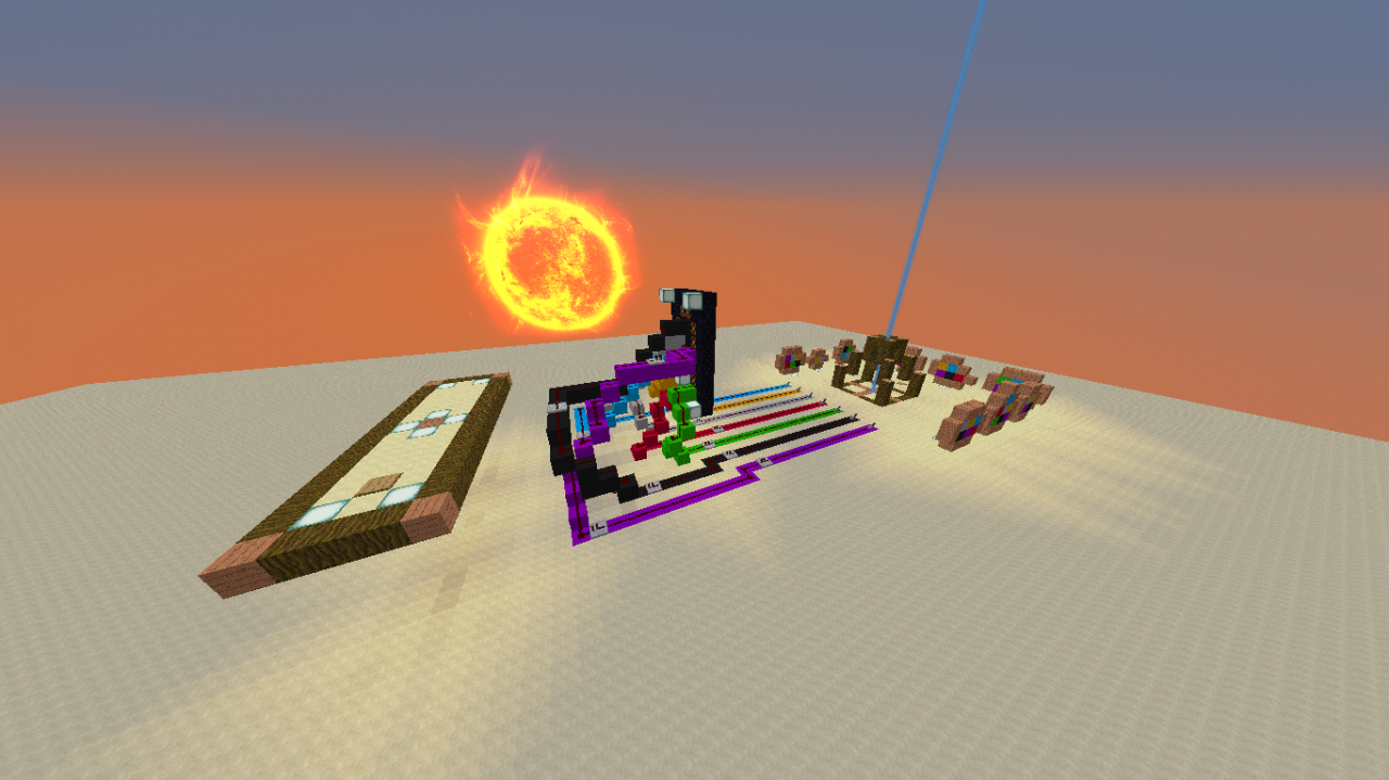 Redstone "Clock" Minecraft Map