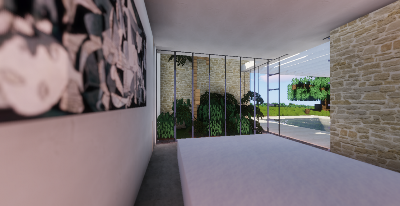 Shade | A Contemporary House Minecraft Map