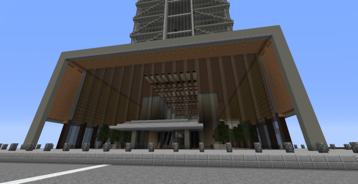 Comcast Technology Center Minecraft Map