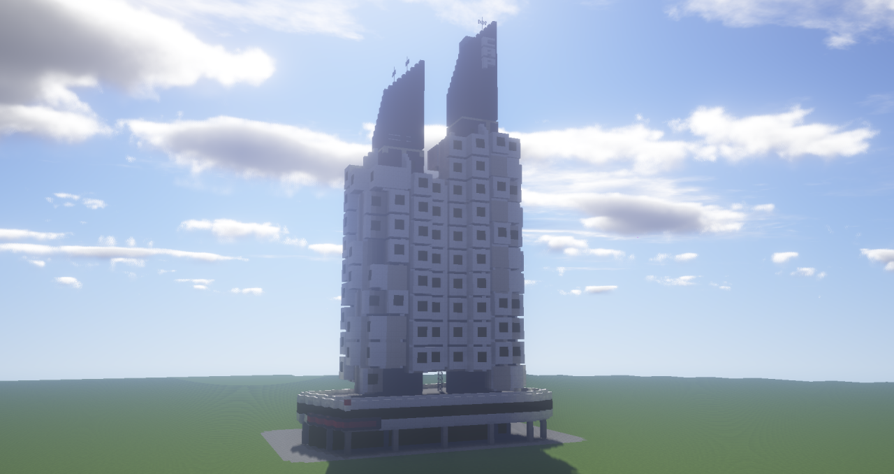 Nakagin Capsule Tower Minecraft Map