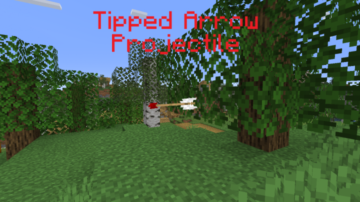 Tipped Arrow Projectile Minecraft Texture Pack