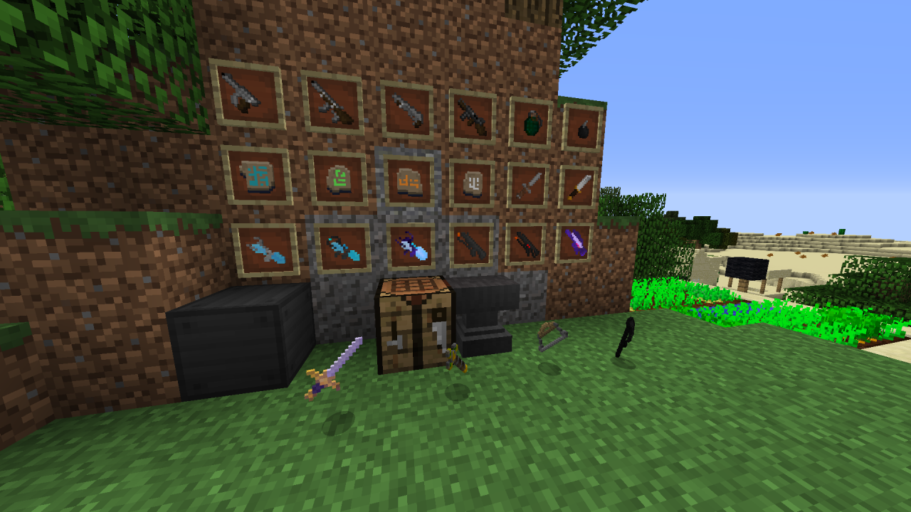 Addon - Weapons n' More Minecraft Mod