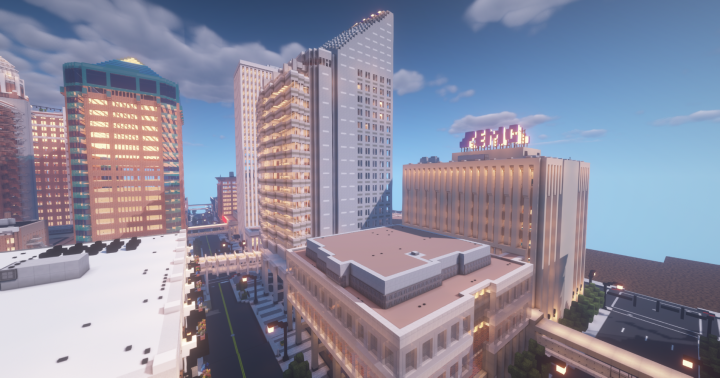 EMC Insurance Plaza - Des Moines, IA Minecraft Map