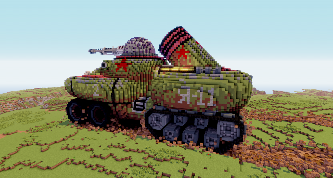 KDB-2 Bullfrog | C&C Red Alert 3 Minecraft Map