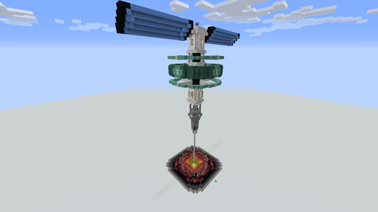 Destroyer satellite!? | 2048 project contest! Minecraft Map