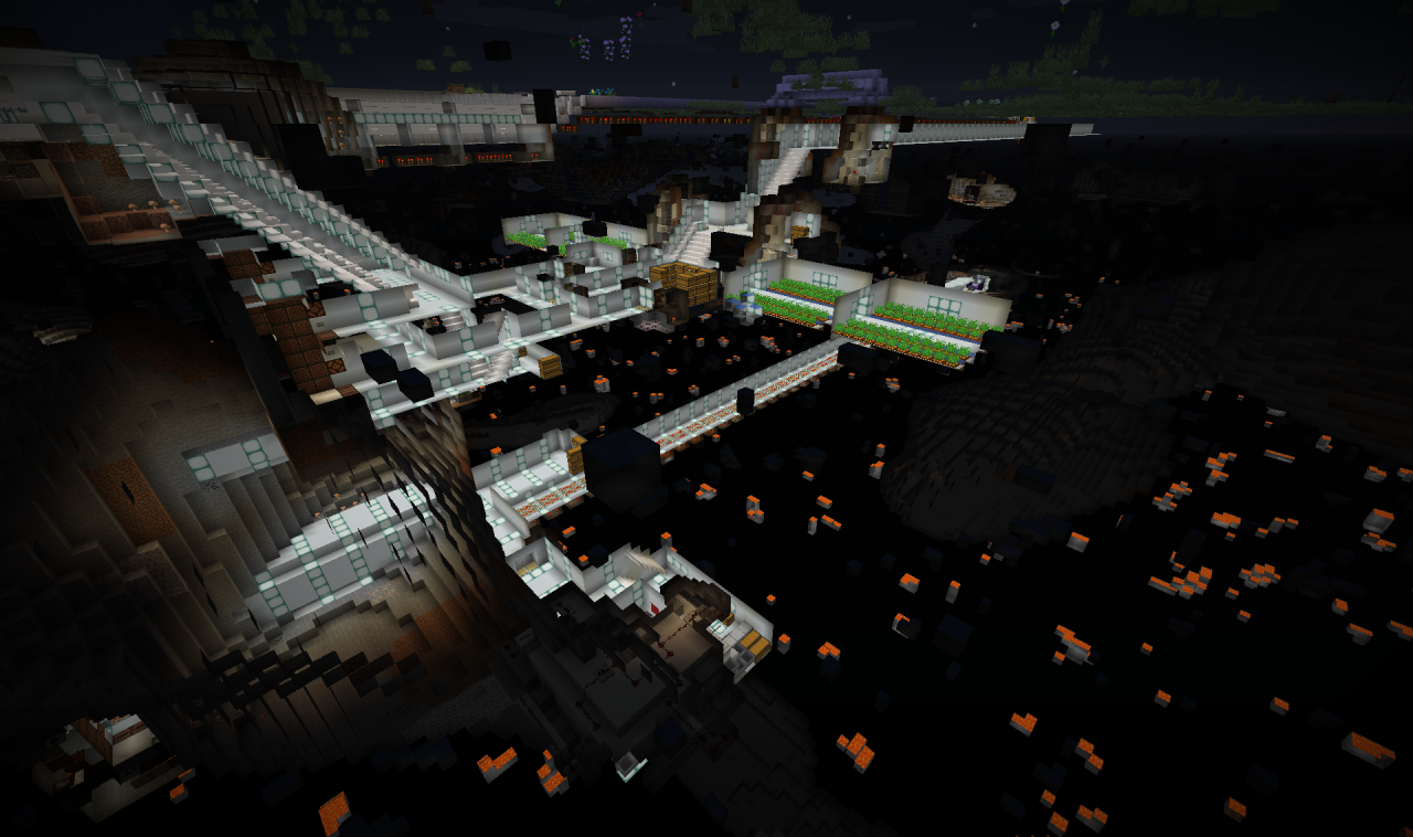 Massive Minecraft Base Minecraft Map