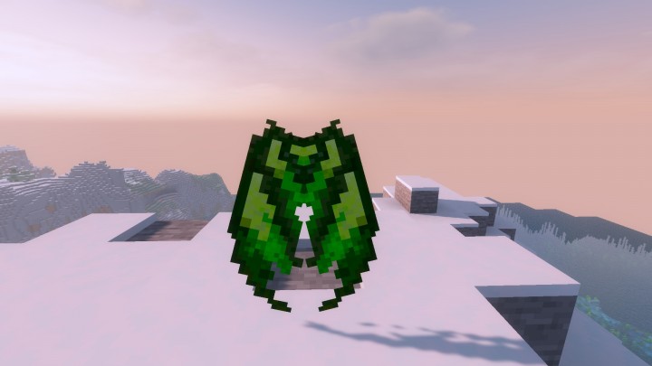 Sira's Detailed Green Dragon Wings 1.0 Minecraft Texture Pack