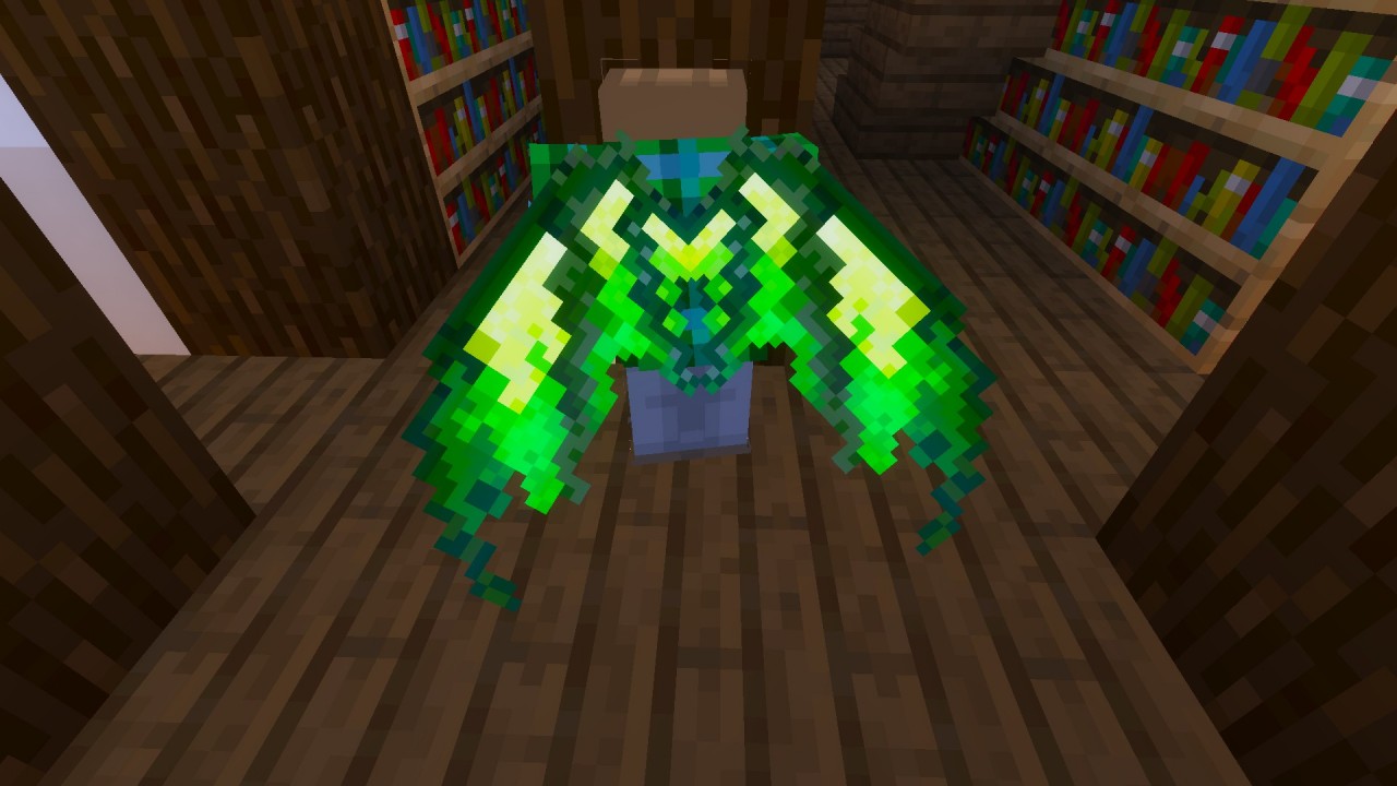 Sira's Detailed Green Dragon Wings 1.0 Minecraft Texture Pack
