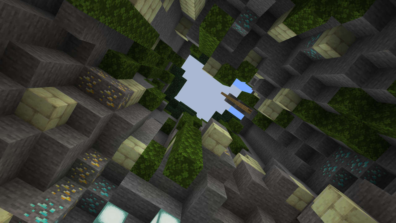 Cave escape Minecraft Map
